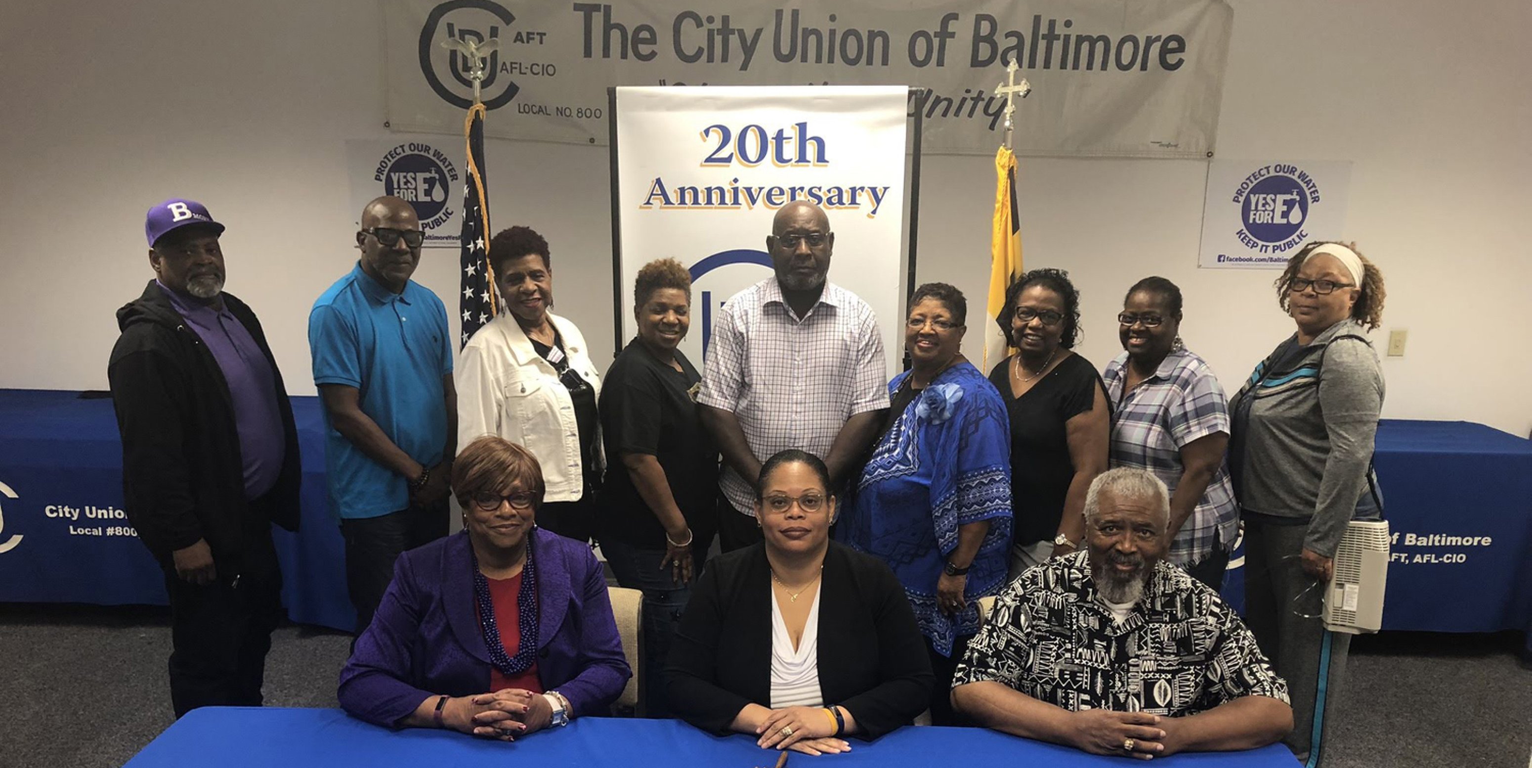 CUB Retiree Officer Installation 2019 | City Union of Baltimore Local 800