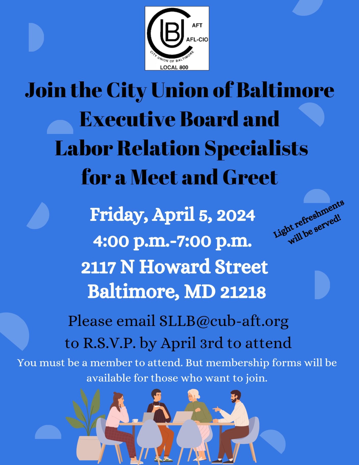 City Union of Baltimore Local 800 | AFT Stateweb