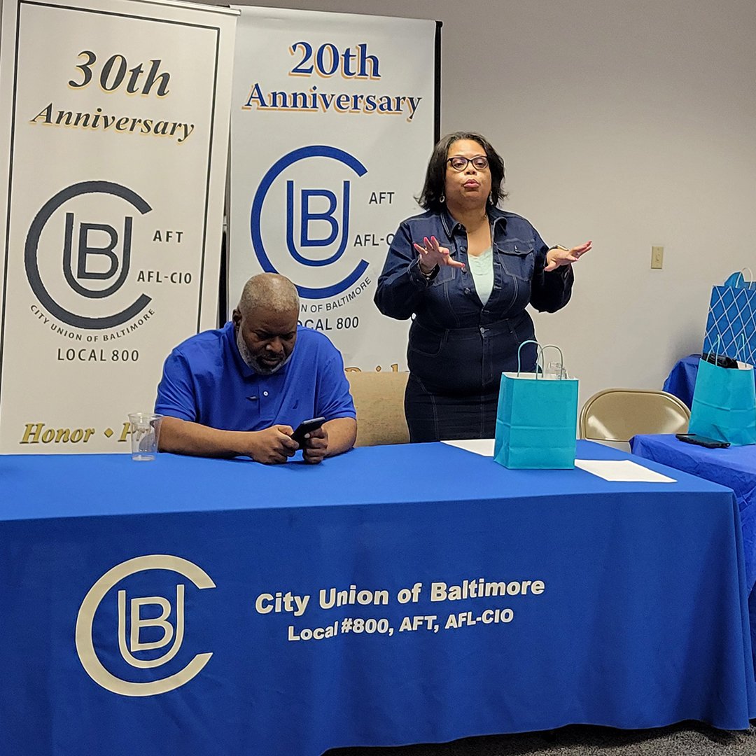 City Union of Baltimore Local 800 | AFT Stateweb